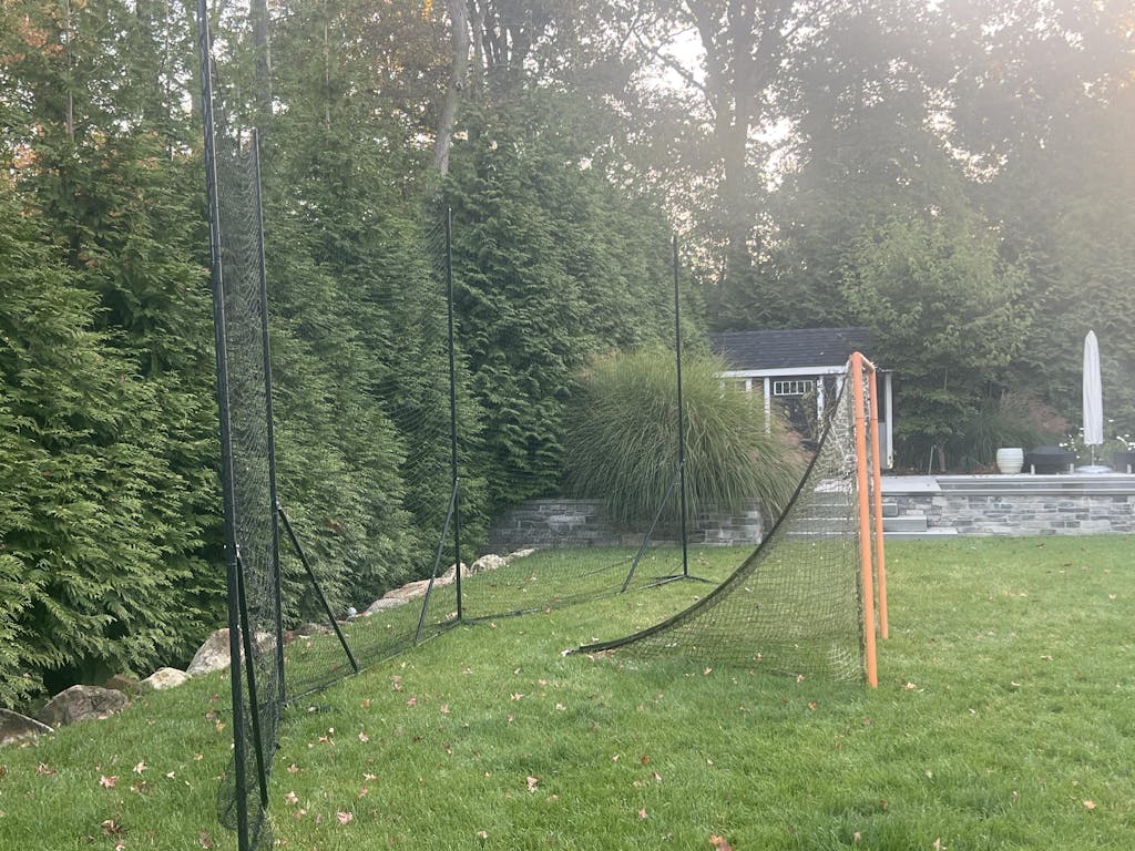 10'x30' Adjustable Angle System Lacrosse Backstop Net for Sale at ...