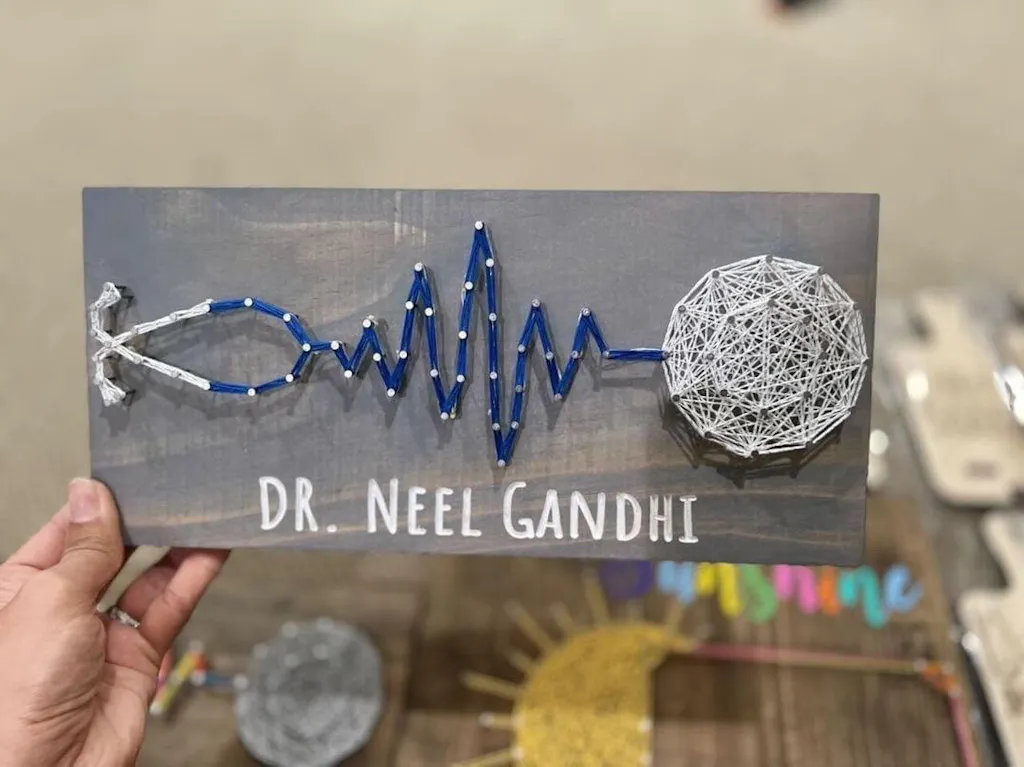 Stethoscope String Art - Personalize It! — Creative Crafty Mom