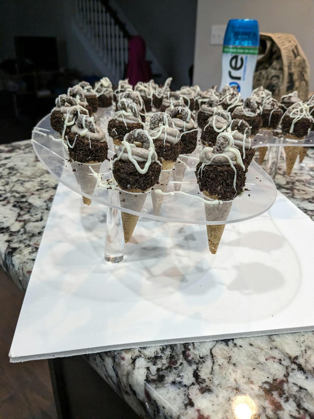 Pidy 2.4" Mini Waffle Cones ~ New & Improved - 2 Packs of 21ct ...