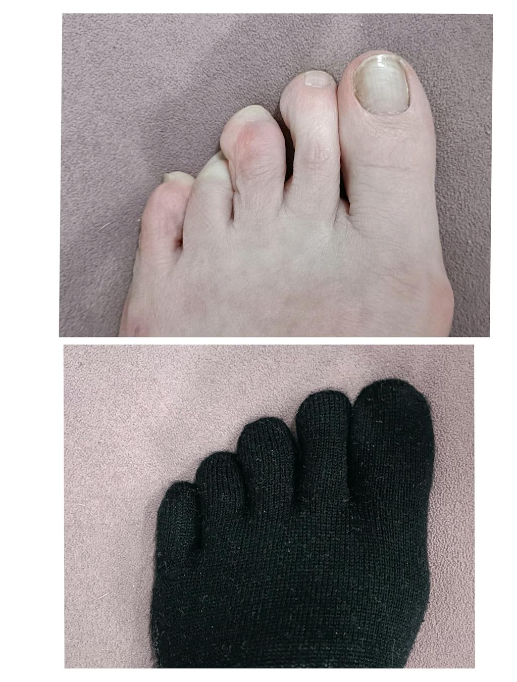 Midnight Glory, Merino Wool Toe socks | Limited Edition #6 | Creepers Socks