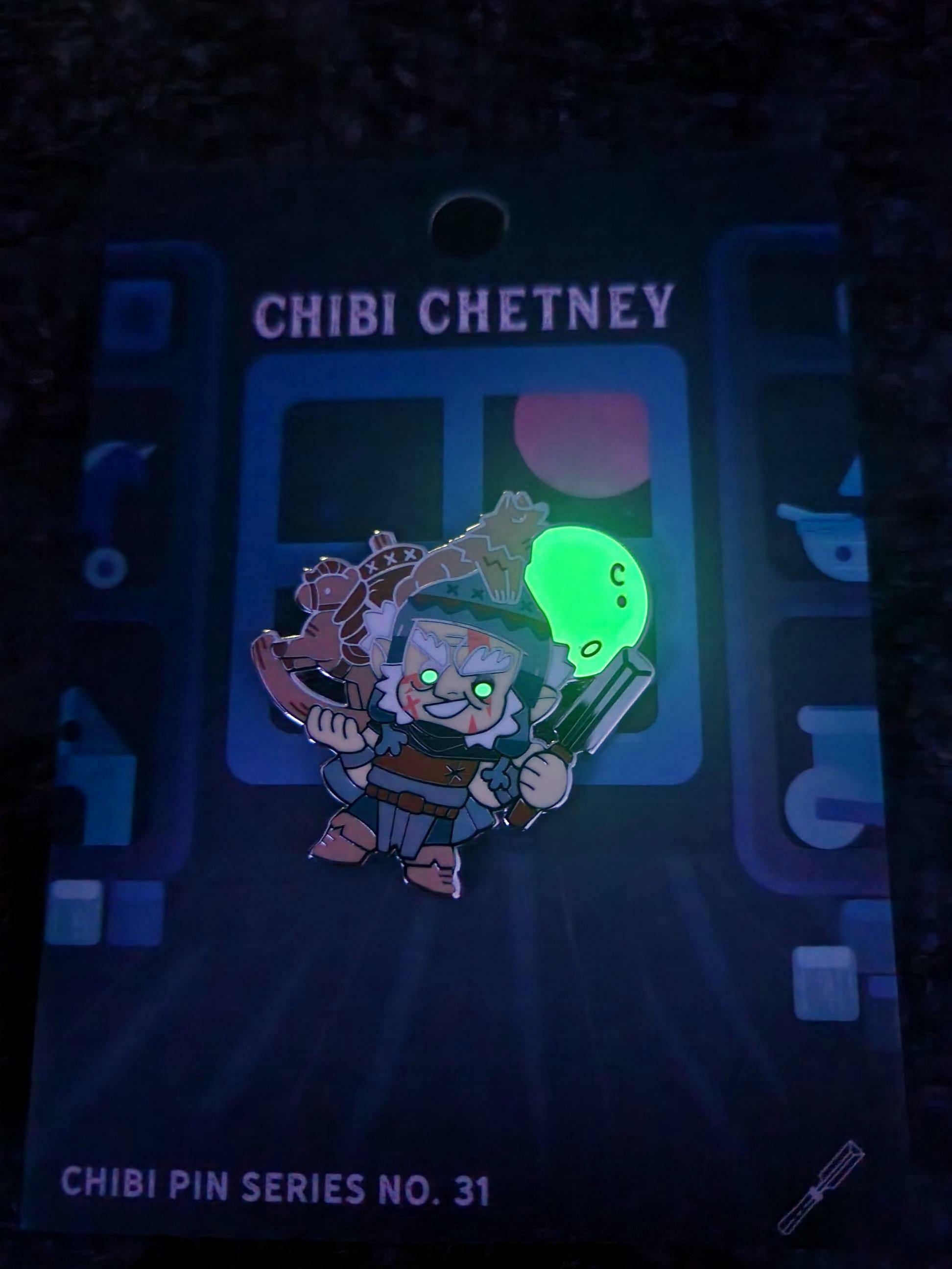 Critical Role Chibi Pin No 31 Chetney Pock Opea
