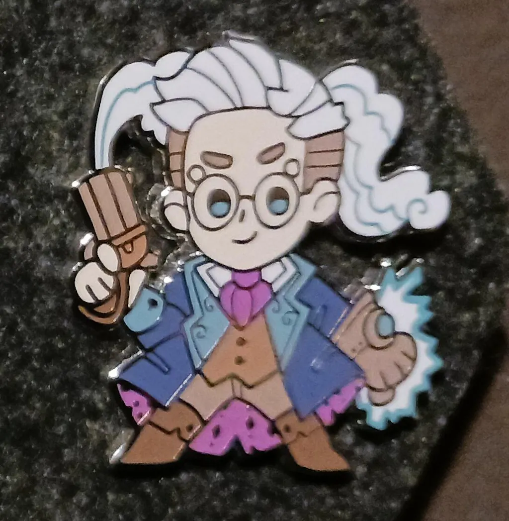 Critical Role Chibi Pin No. 13 - PERCIVAL FREDRICKSTEIN VON MUSEL KLOS