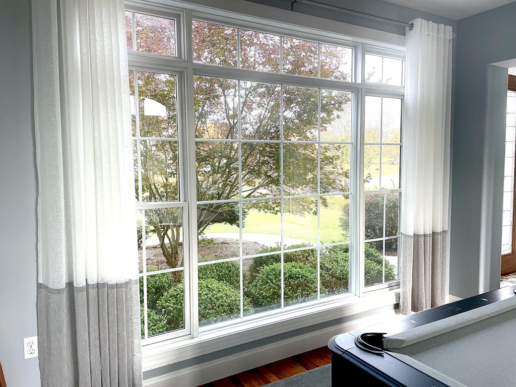 Croscill Casual - Romo Dual-colored Curtain Panel (Single) - Window ...