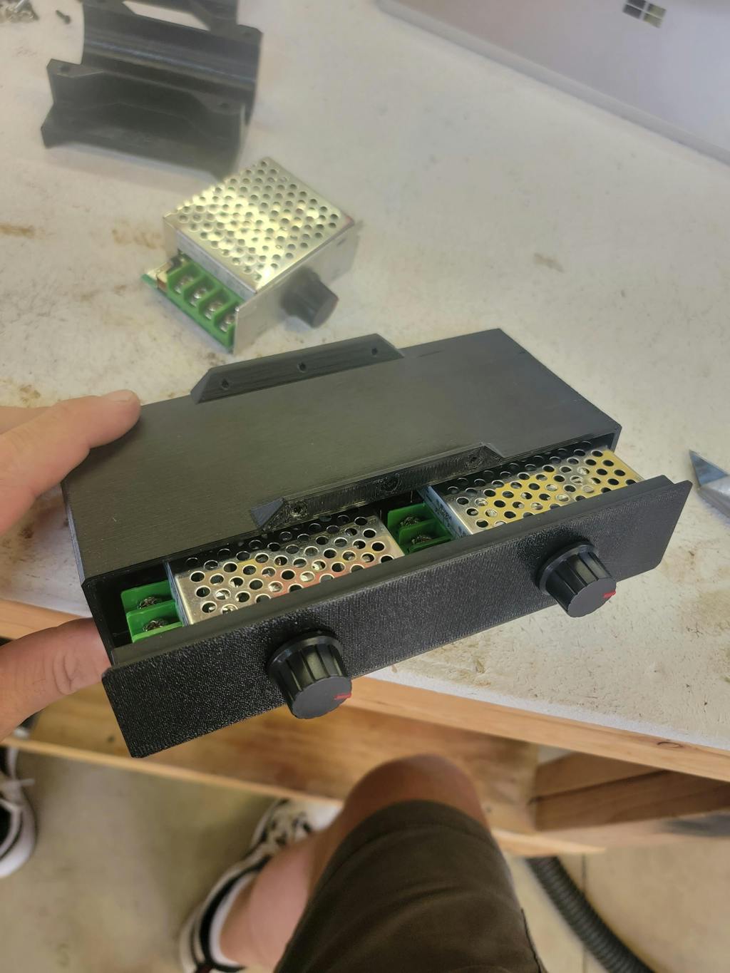 Overhead-Mounted Switch Panel, 6-Gang - Crossroads 3D