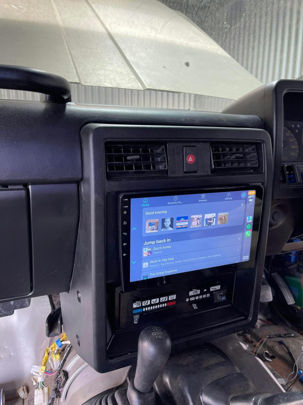 GQ dash insert + Headunit – Crowe Custom