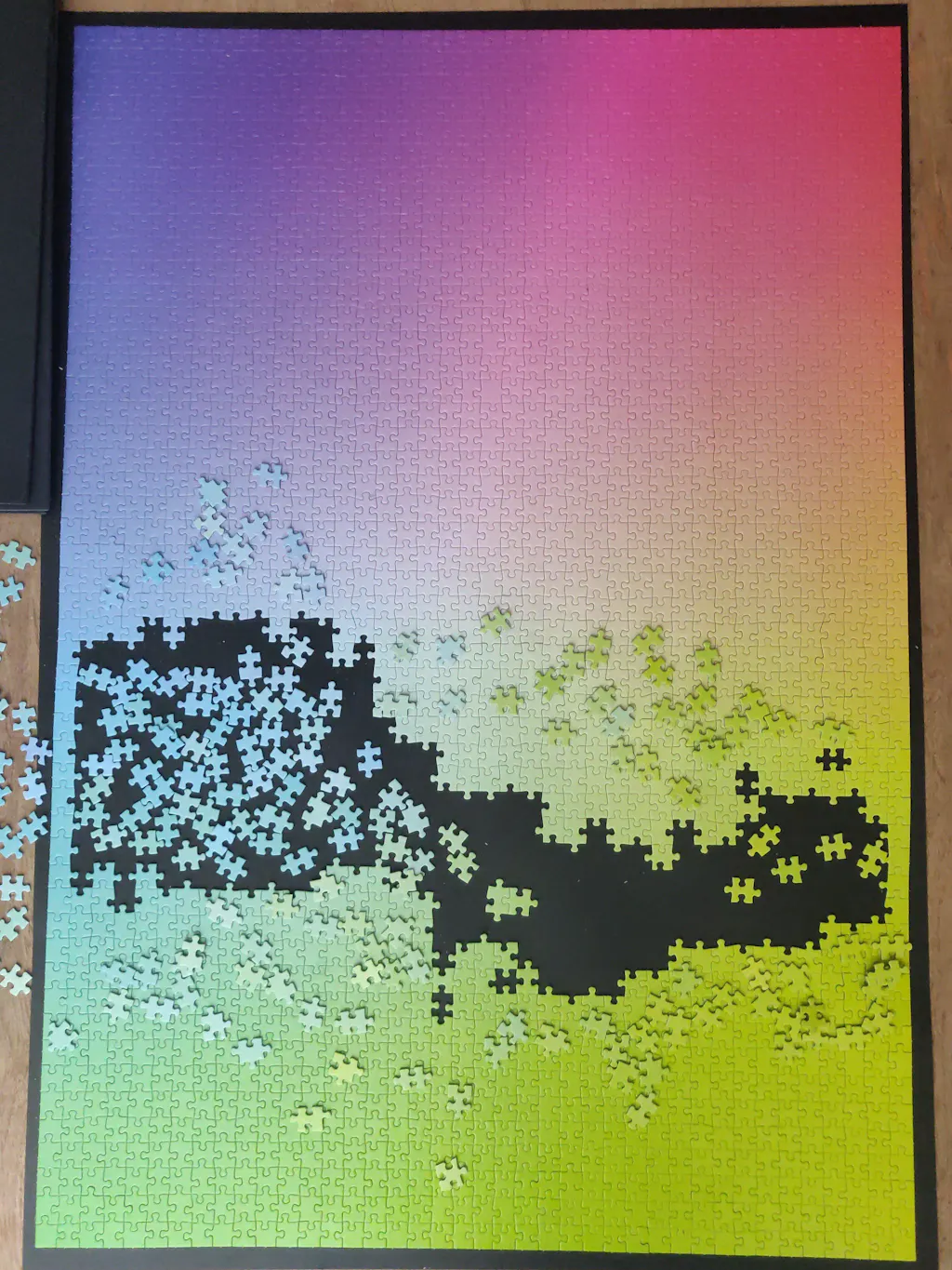 Cloudberries Gradient Jigsaw - 2000 Pieces | Satisfying Fade Puzzle