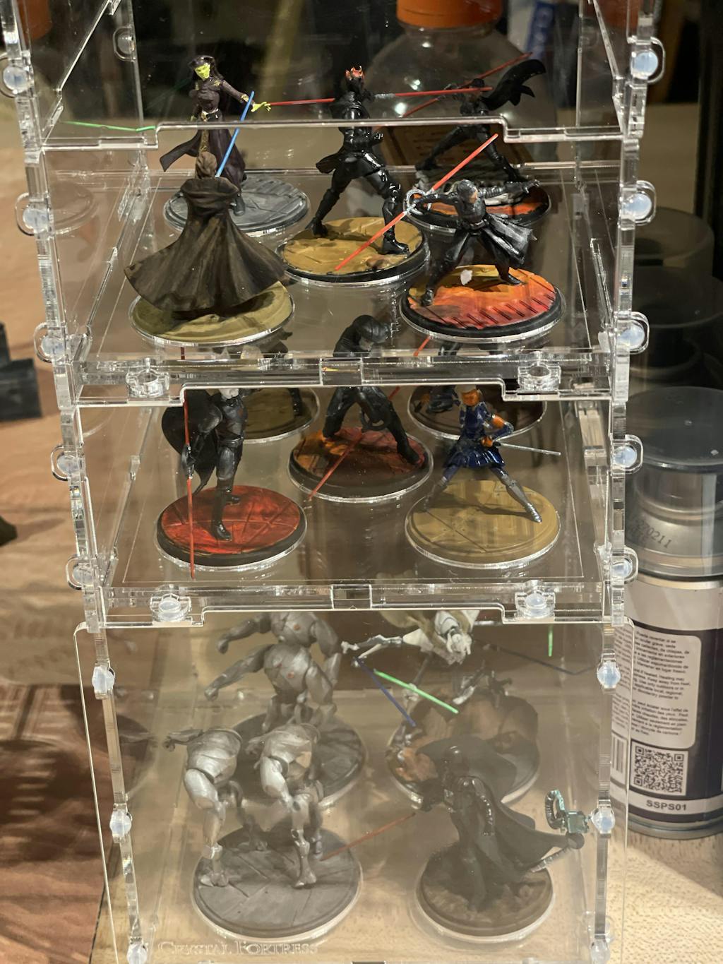 BELUGA CASE | Premium Acrylic Modular Display Case - Crystal Fortress