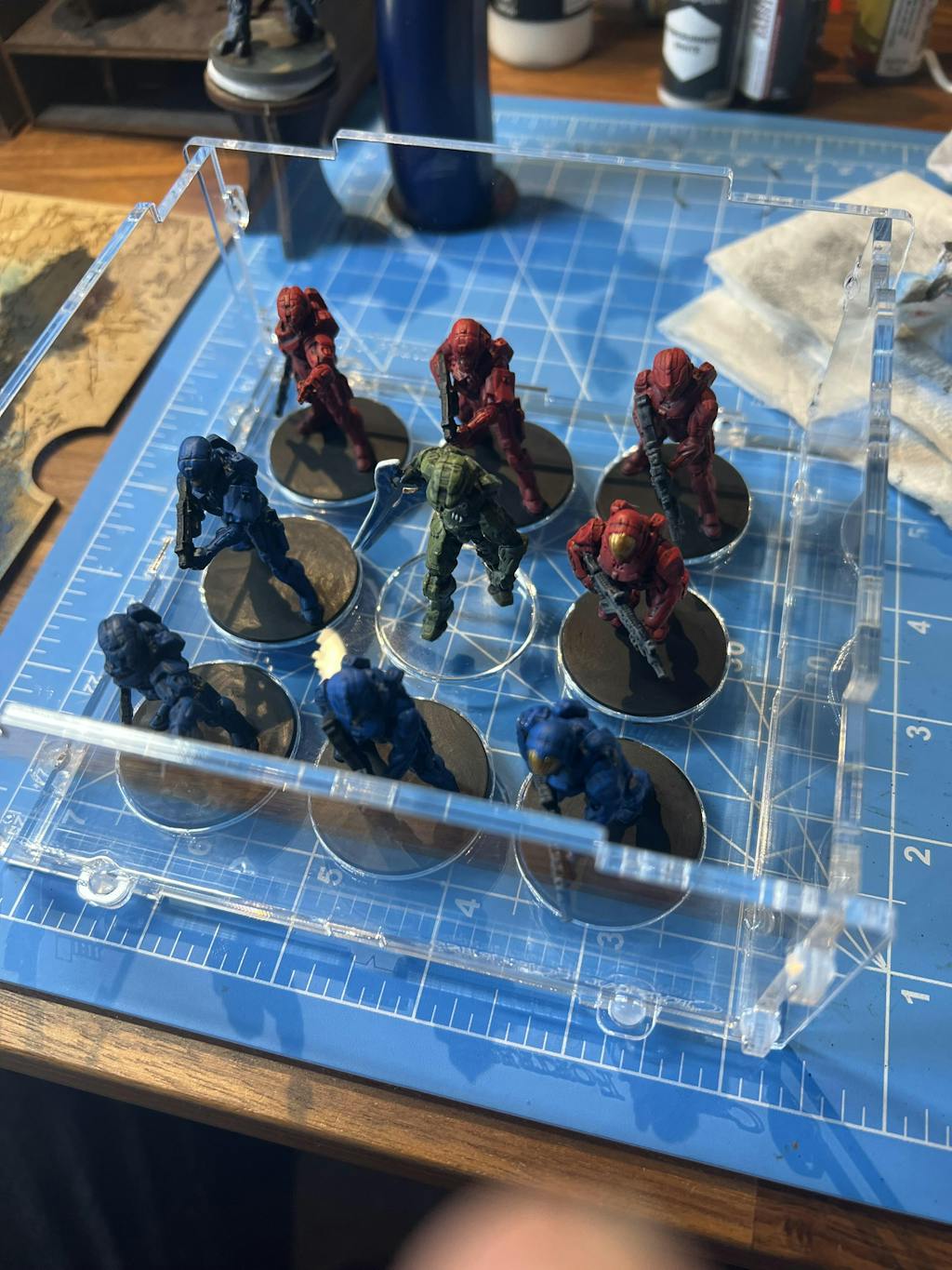 Crystal Fortress: Magnetic Acrylic Display Cases | Miniatures & Games