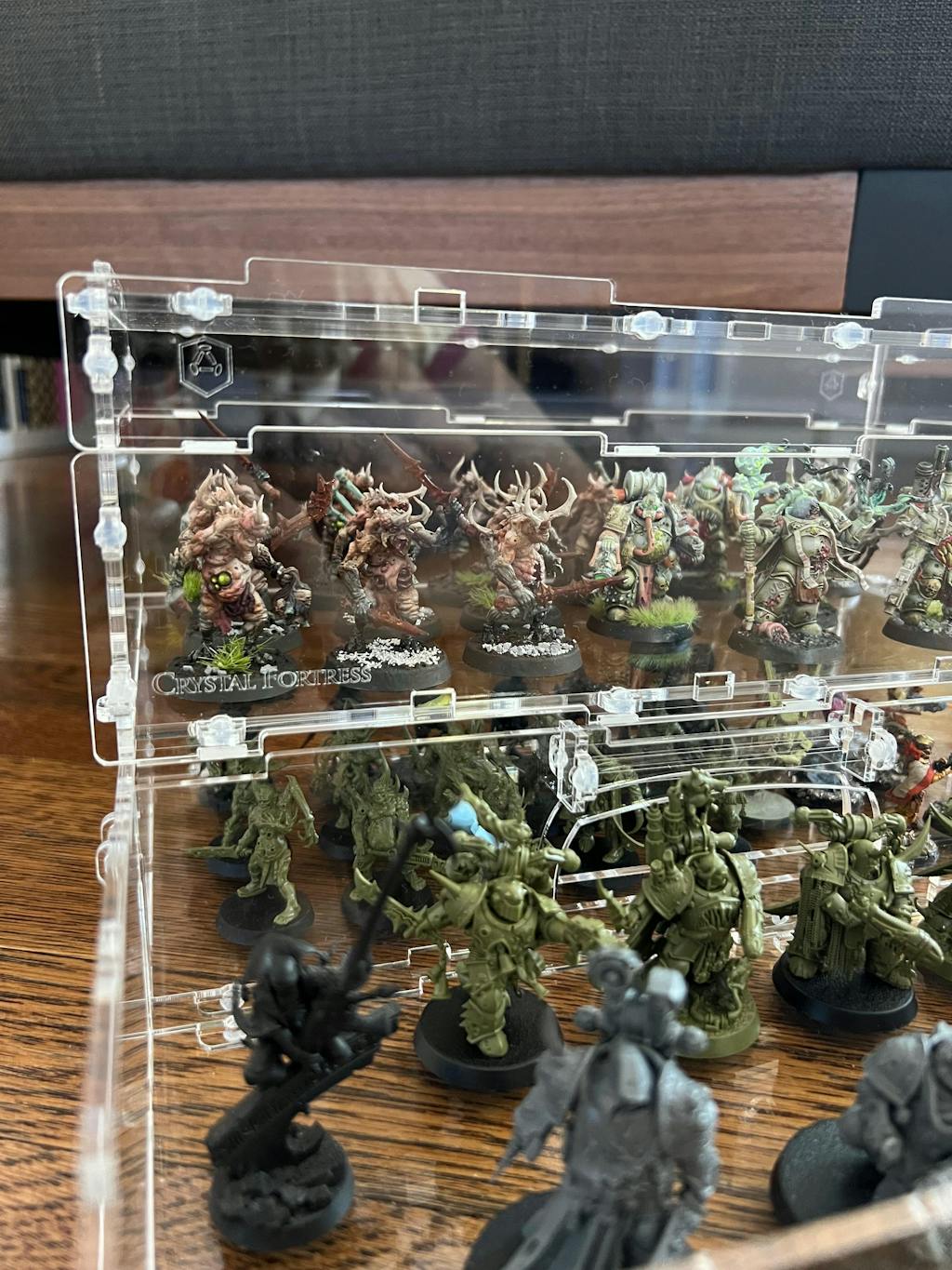 Crystal Fortress: Magnetic Acrylic Display Cases | Miniatures & Games
