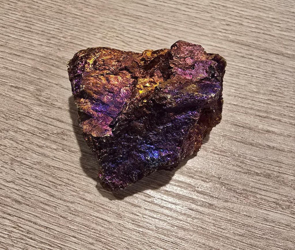 Peacock Ore Chalcopyrite Crystal Natural Raw Rough Gemstone | SMALL ...