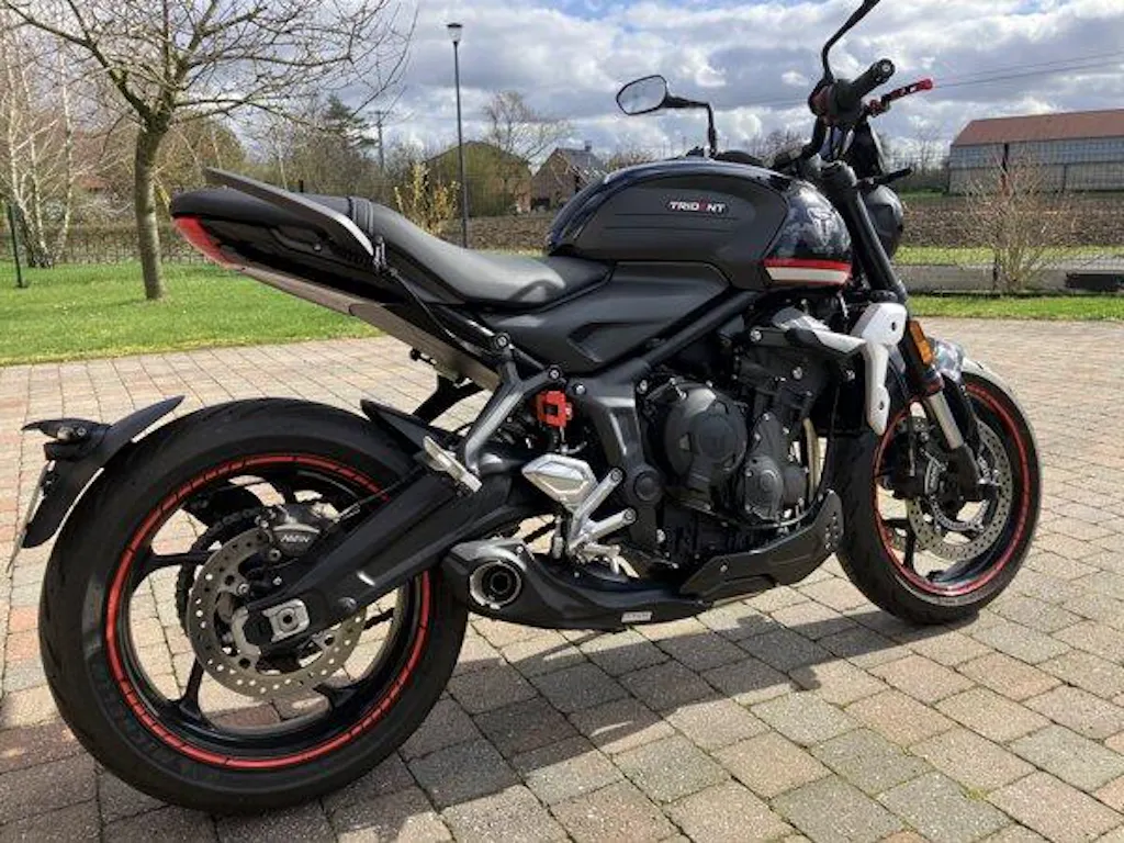 2021-25 Triumph Trident 660 CS Racing Full Exhaust | Muffler + dB Kill ...
