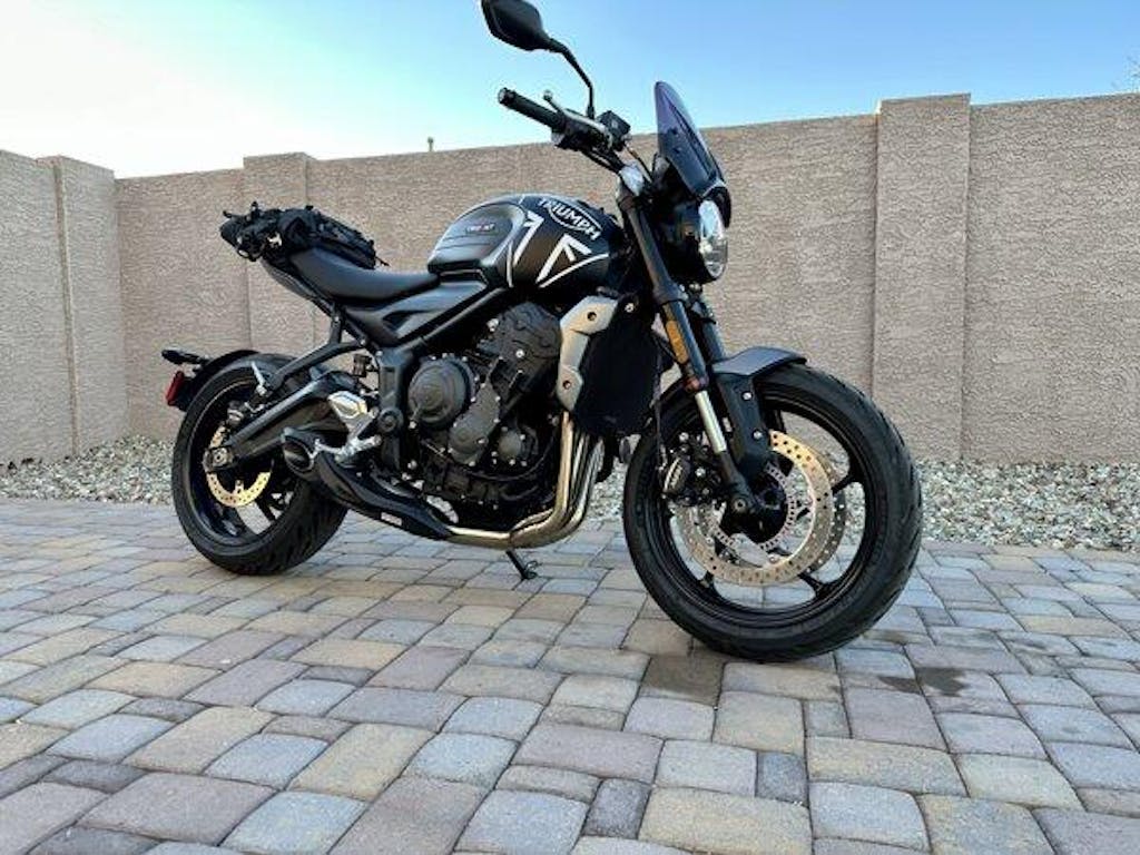 2021-25 Triumph Trident 660 CS Racing Full Exhaust | Muffler + dB Kill ...
