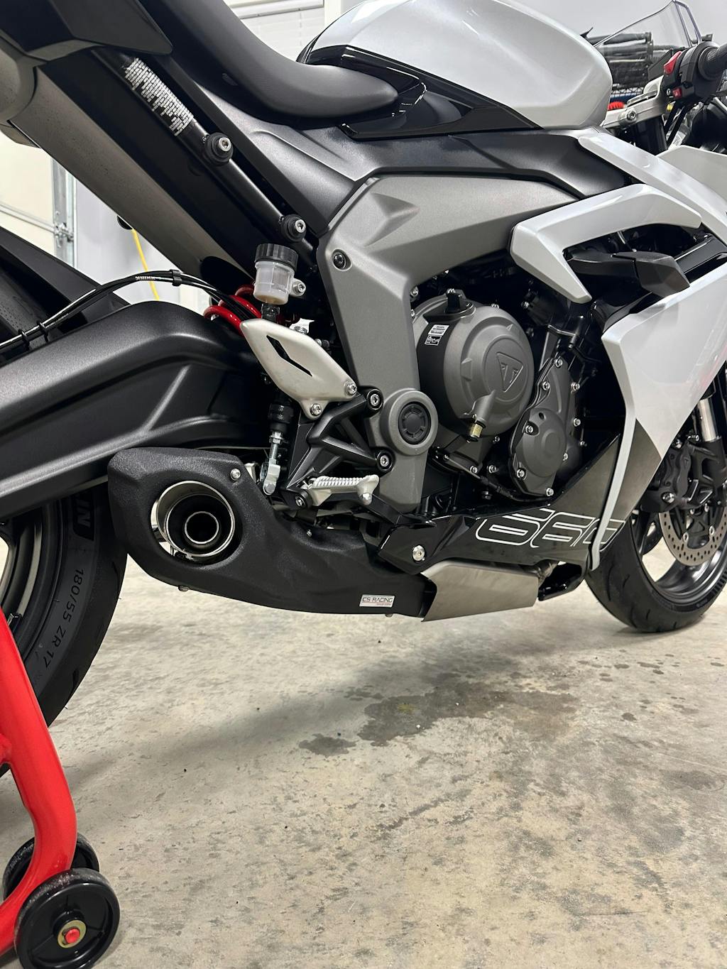 2024-on Triumph Daytona 660 CS Racing Full Exhaust | Muffler + dB Kill ...