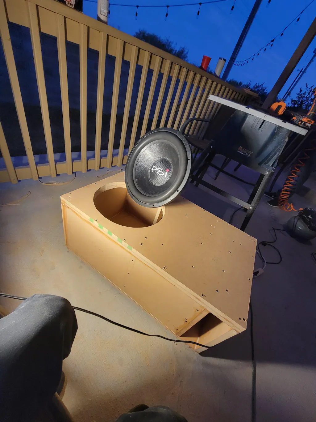 CT Sounds Single 15 Inch Ported Subwoofer Box Design
