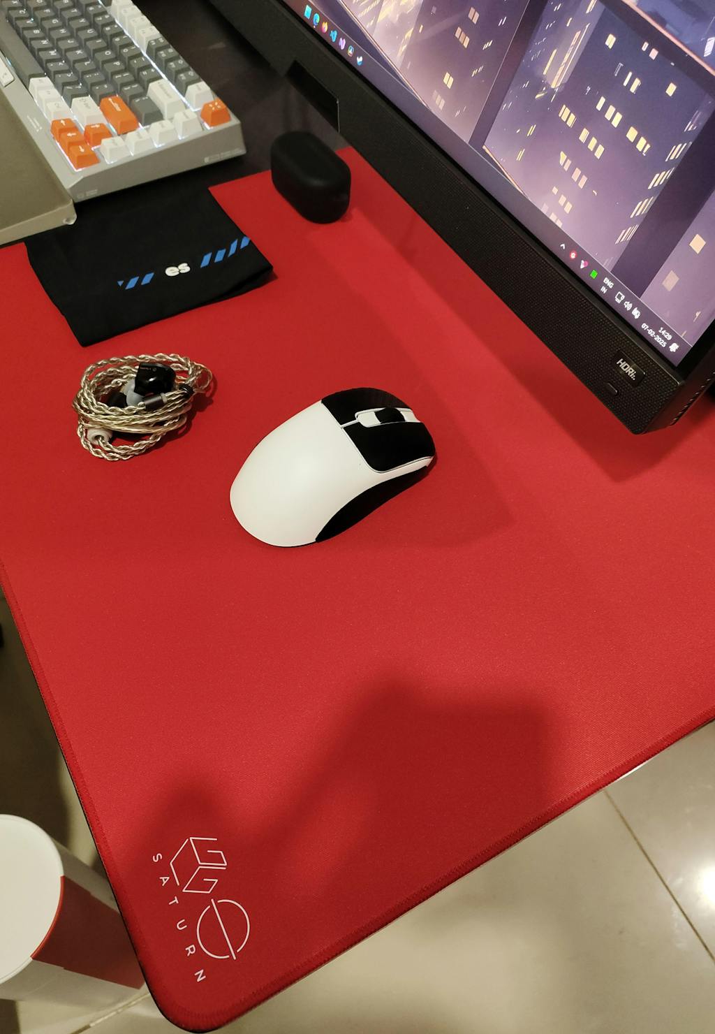 LGG Saturn Mousepad - Precision Control | CtrlShiftStore