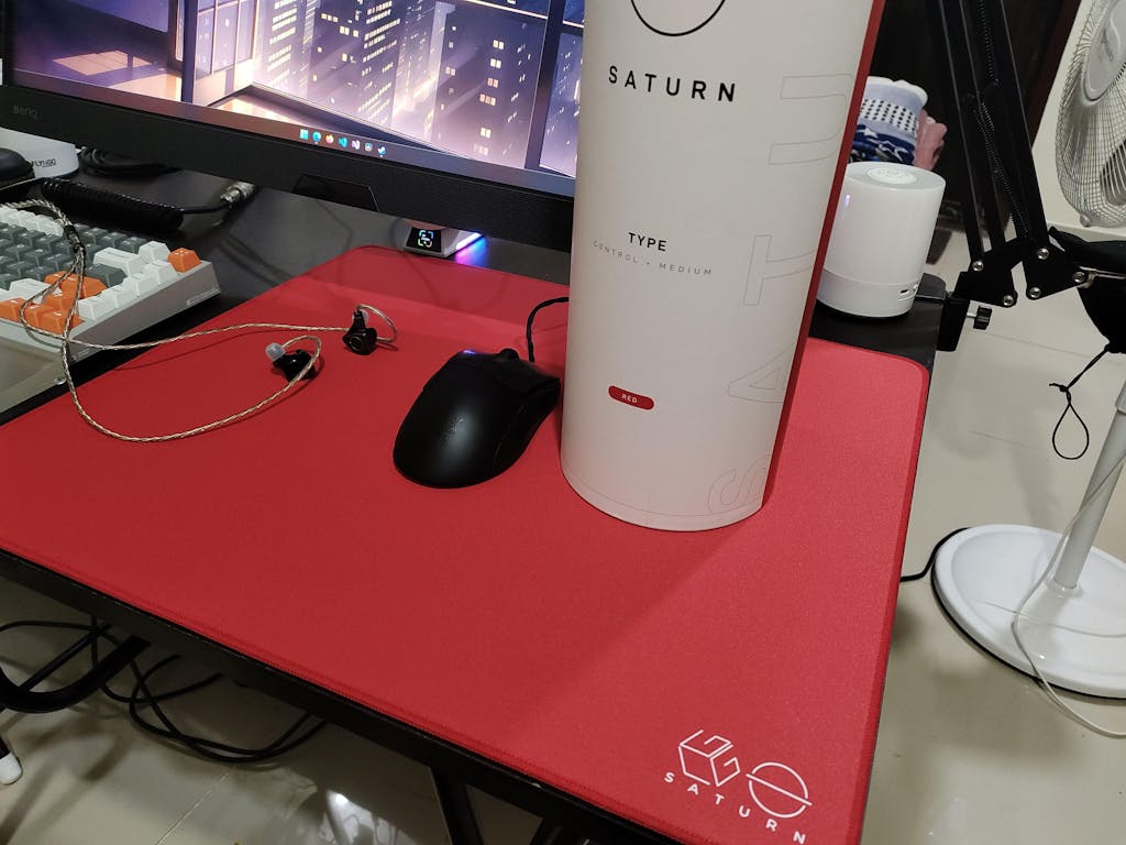 LGG Saturn Mousepad - Precision Control | CtrlShiftStore