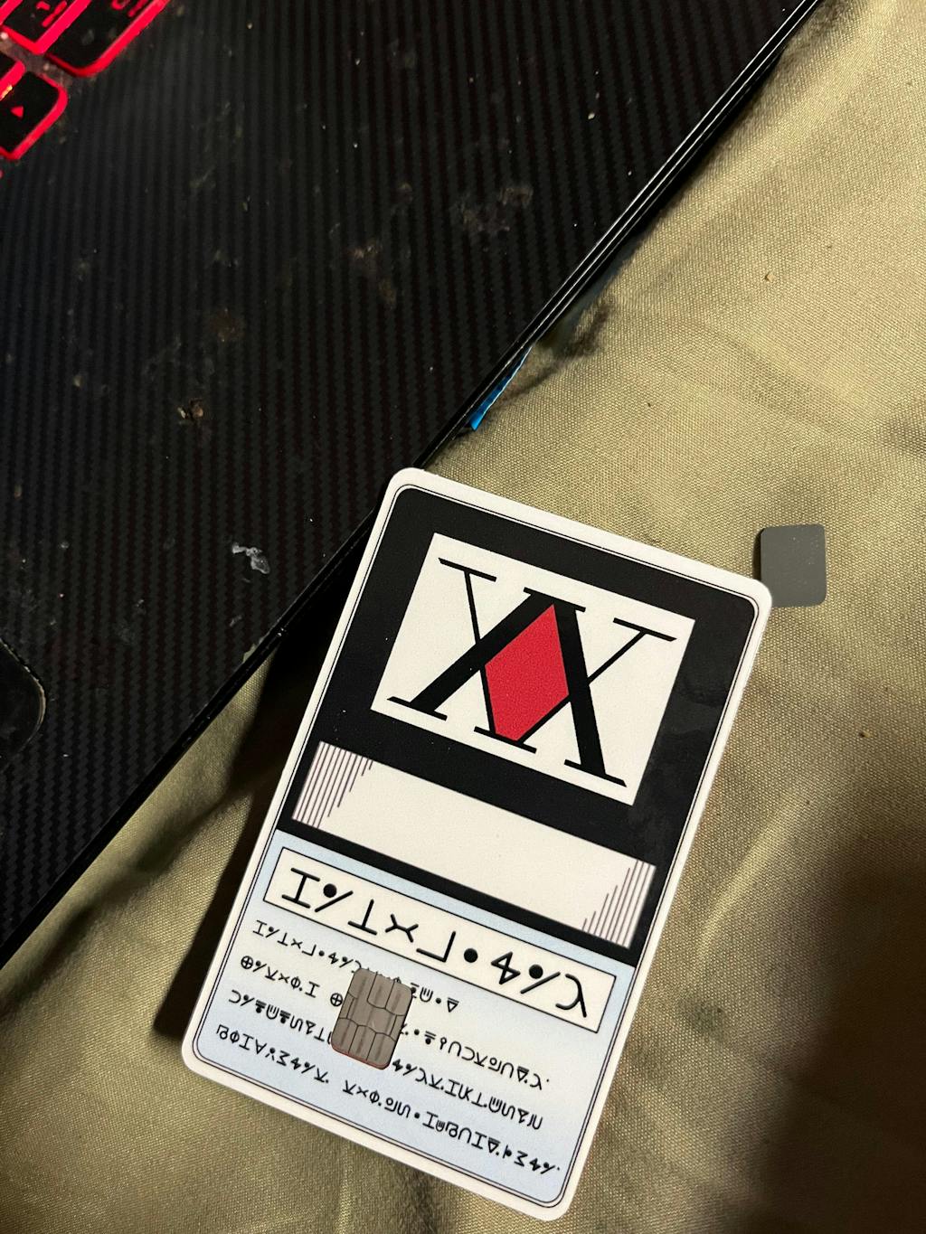 Card Skin Hunter License – CUCU Covers