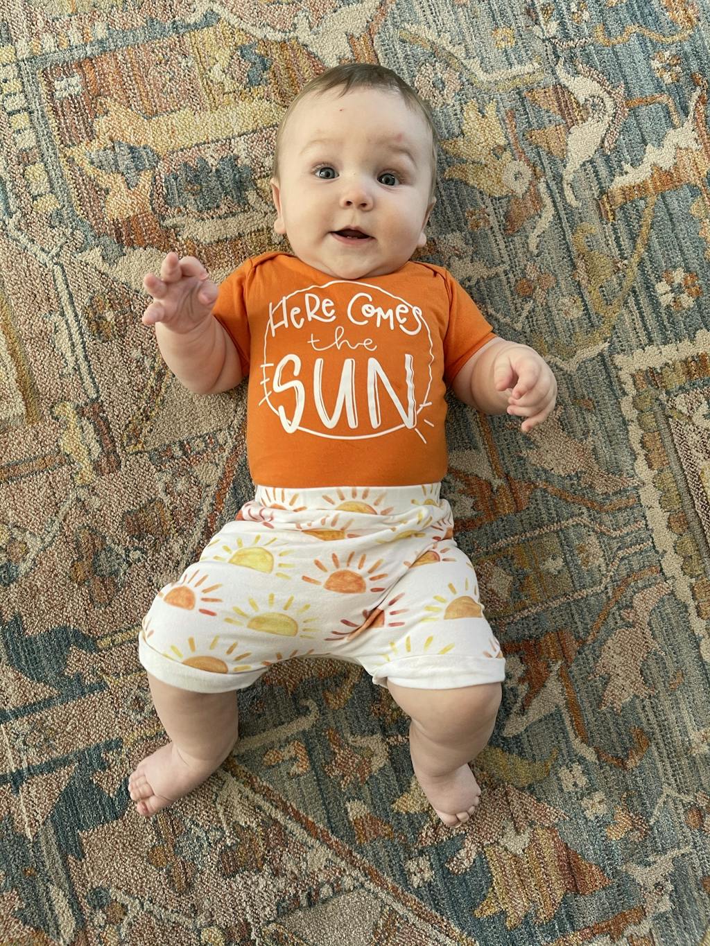 Here Comes the Sun Onesie - Cuddle Sleep Dream