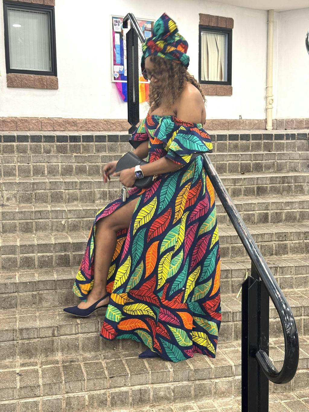 Mono Strap African Print Mini Dress | African clothing UK | CUMO London ...