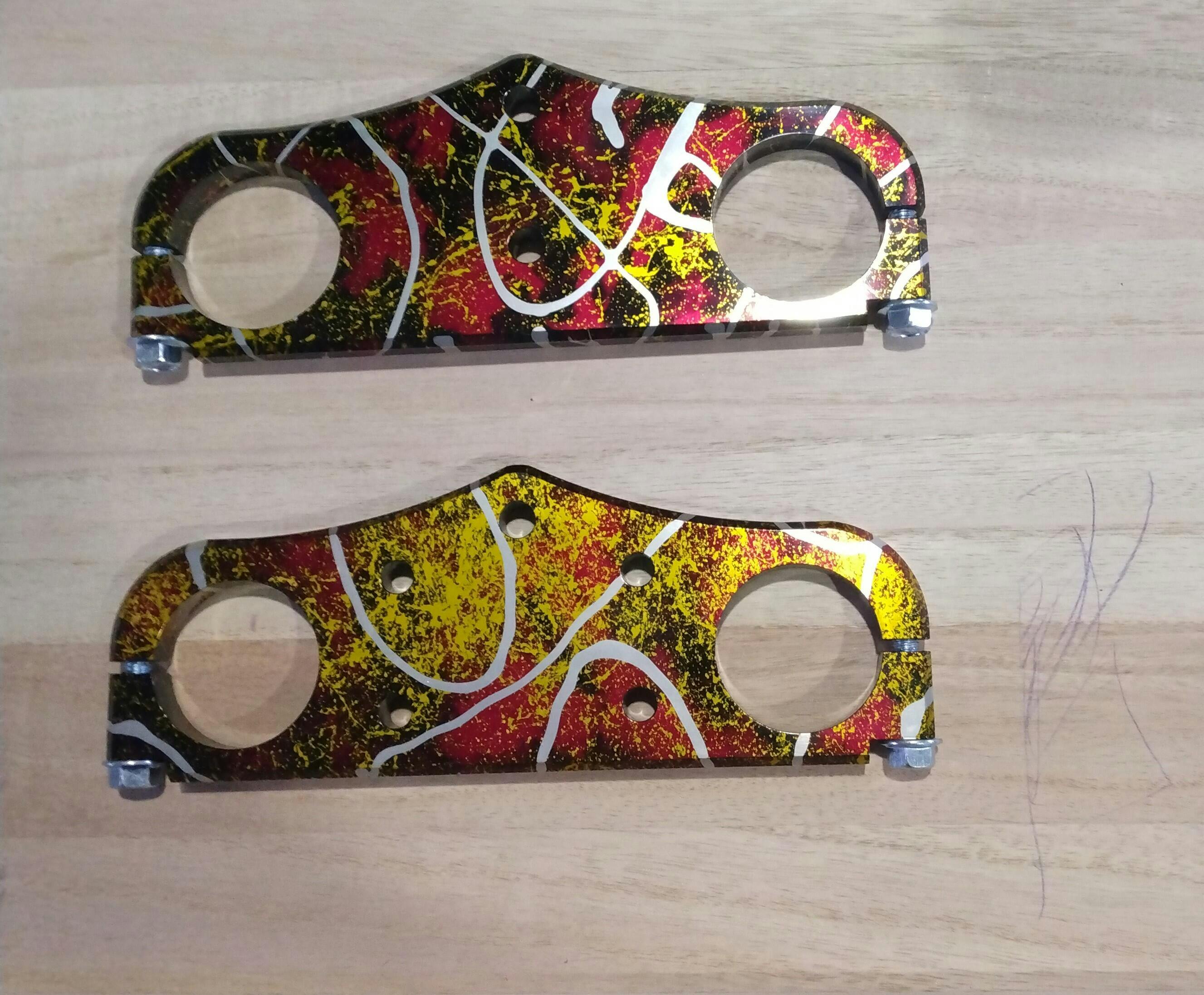 45/48mm Triple Clamp Kit – CurbHopper Customs