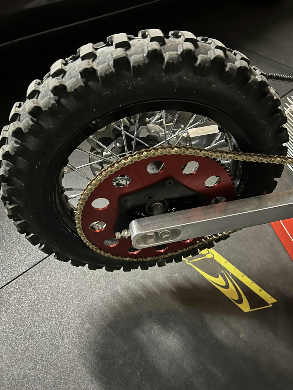 Pitbike Wheel to Split Sprocket Adapter – CurbHopper Customs