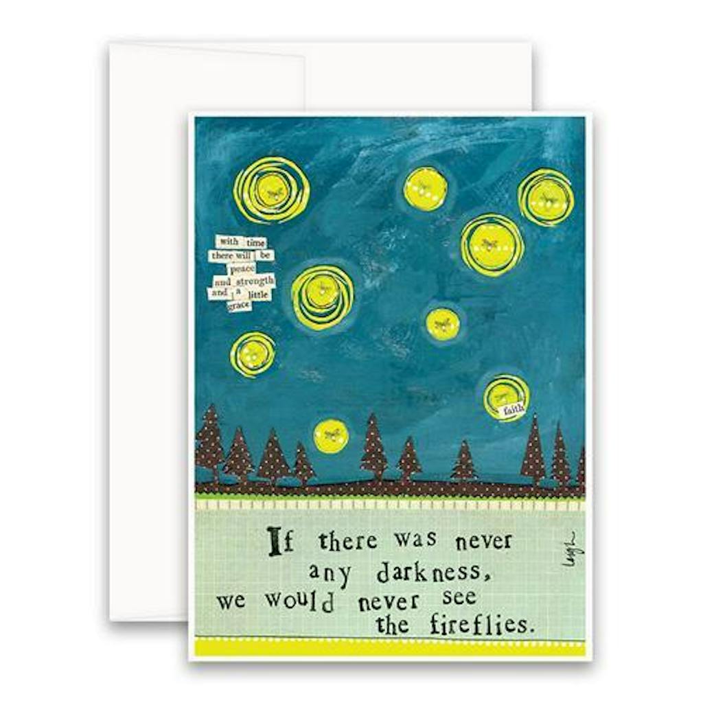 Fireflies Greeting Card