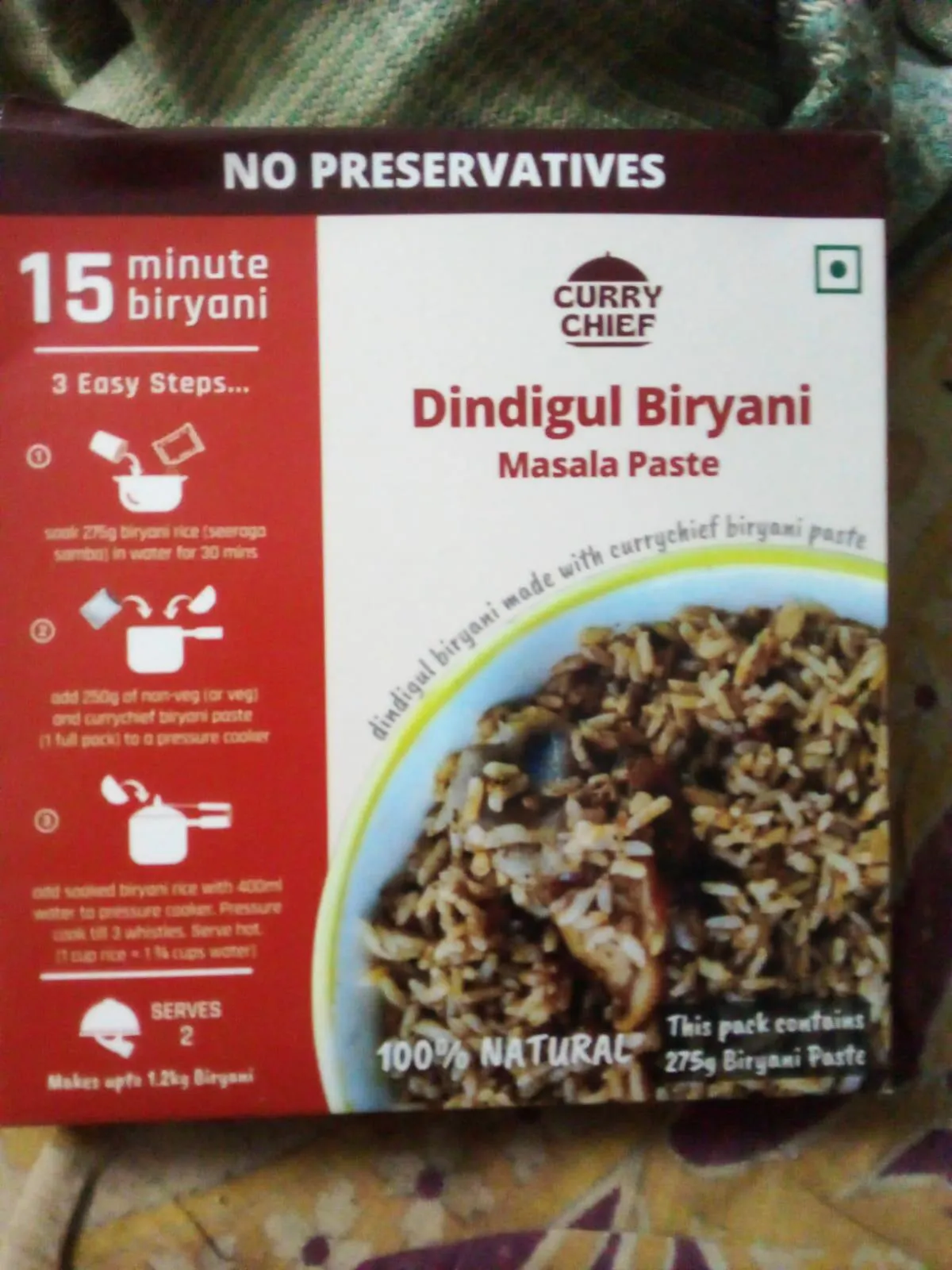 Dindigul Biryani Masala Paste – CurryChief