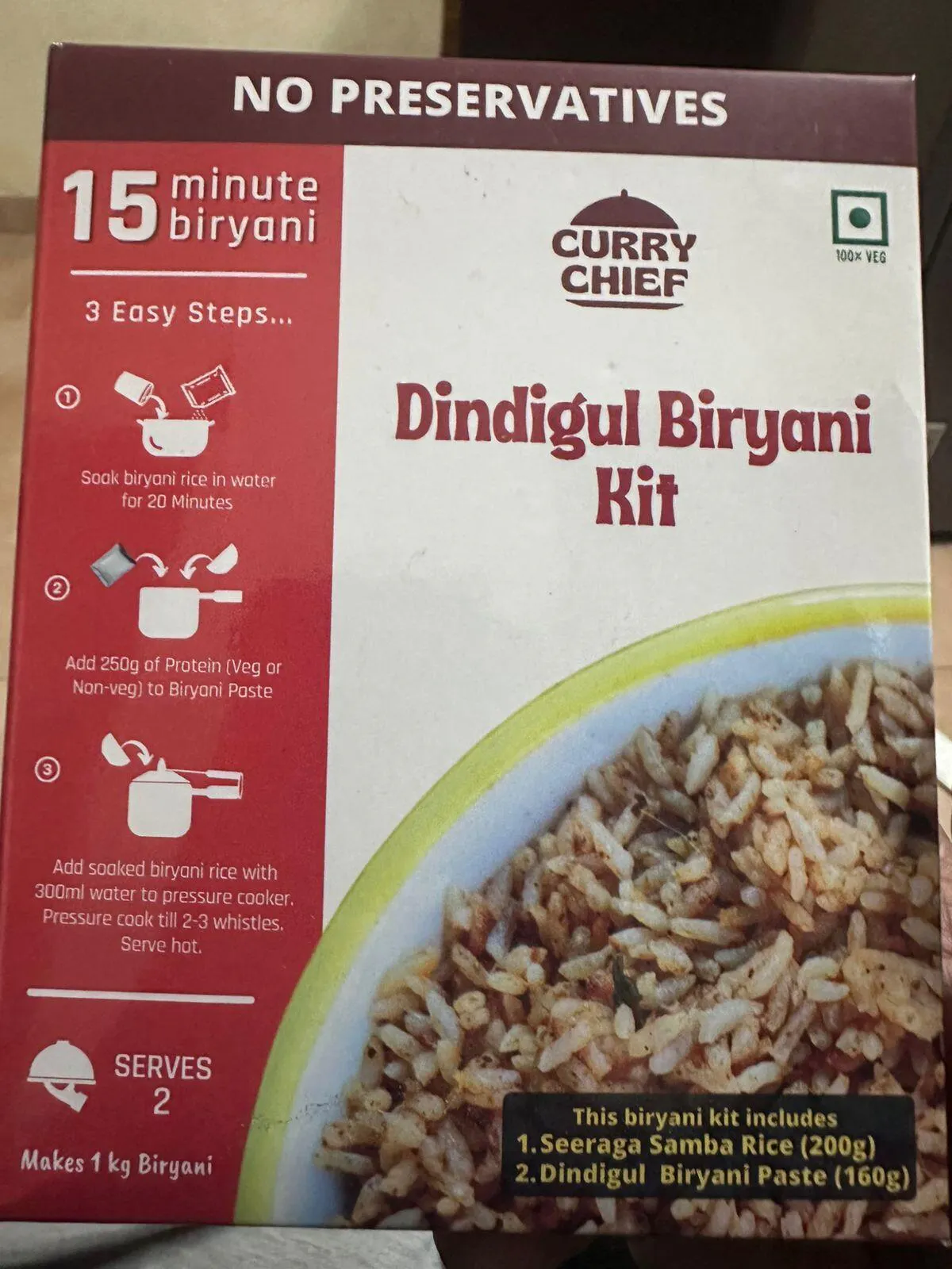 Dindigul Biryani Kit – CurryChief