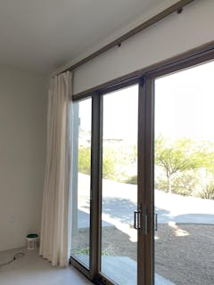 Wall and Ceiling Curtain Track – Curtain Rod Connection