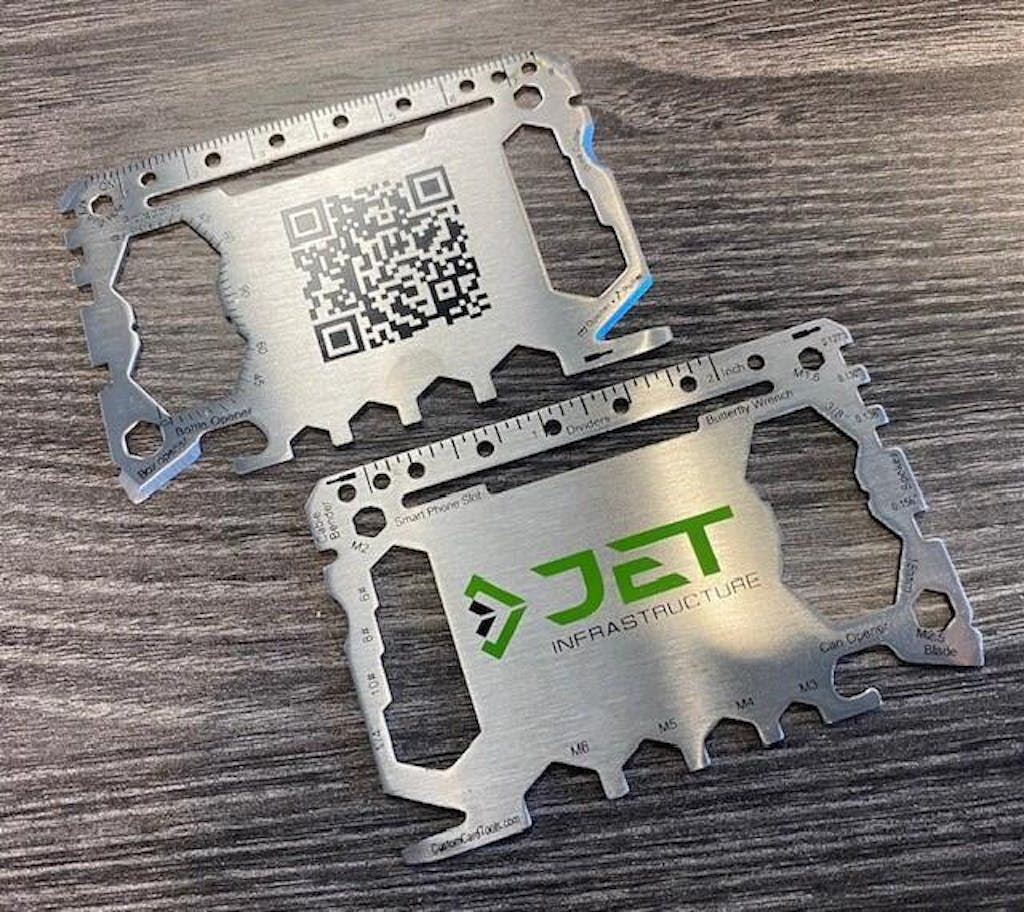 Fully Custom Multi Tool Card (Model 1) - Custom Card Tools