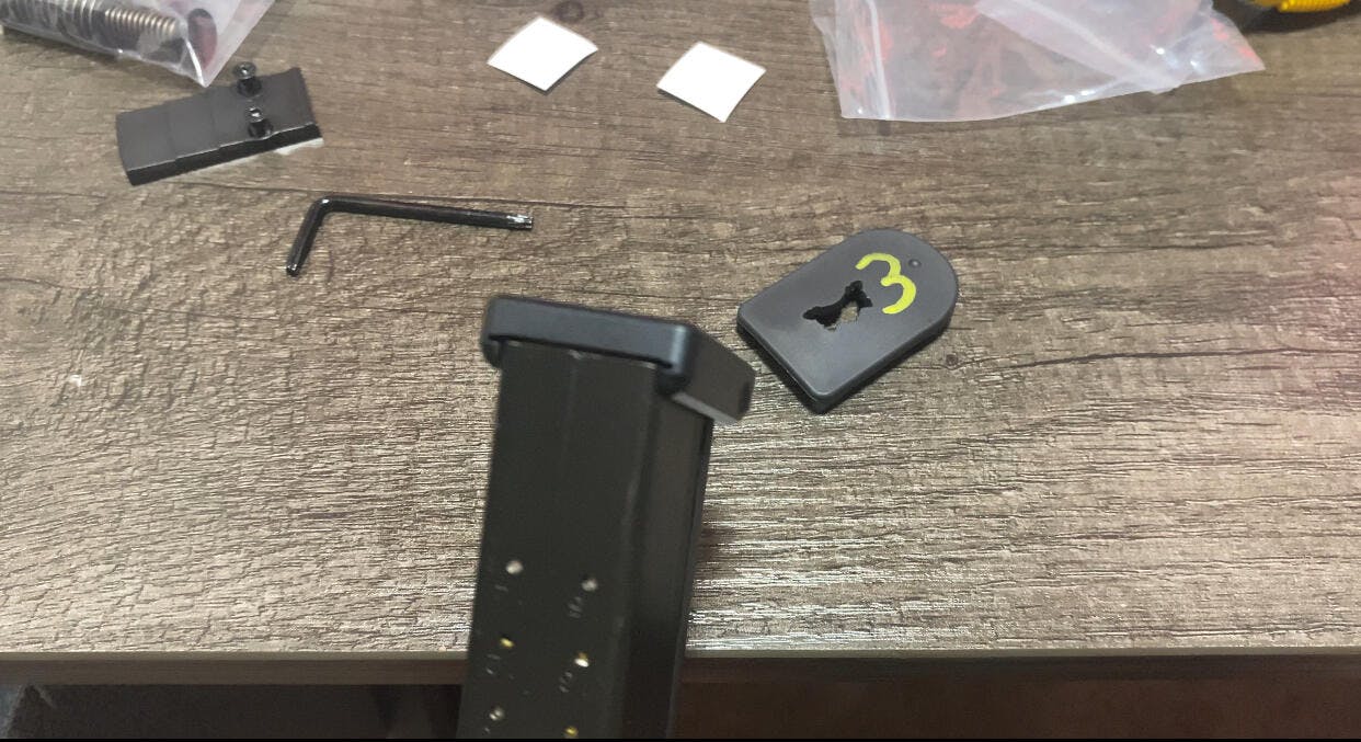 Premium Base Plate for PSA Micro Dagger Mags – Custom Machined Concepts