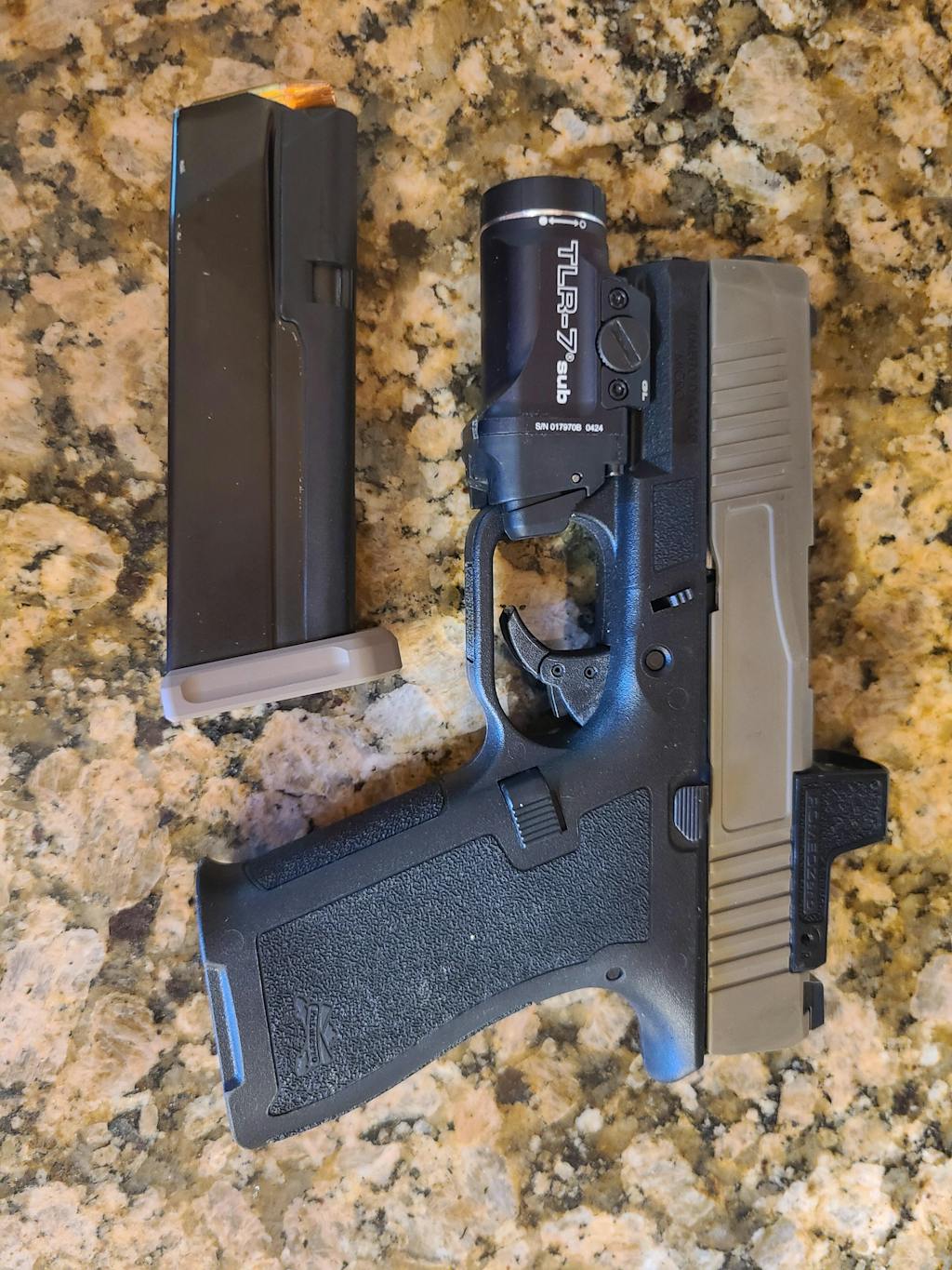 FDE Base Plate for PSA Micro Dagger Magazines