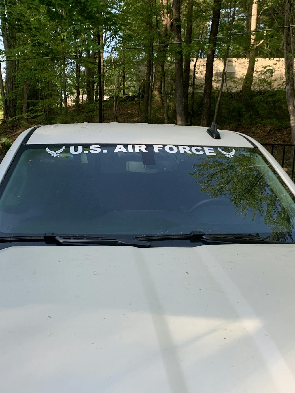 Us Air Force Windshield Banner Decal Sticker | Custom Made In the USA ...