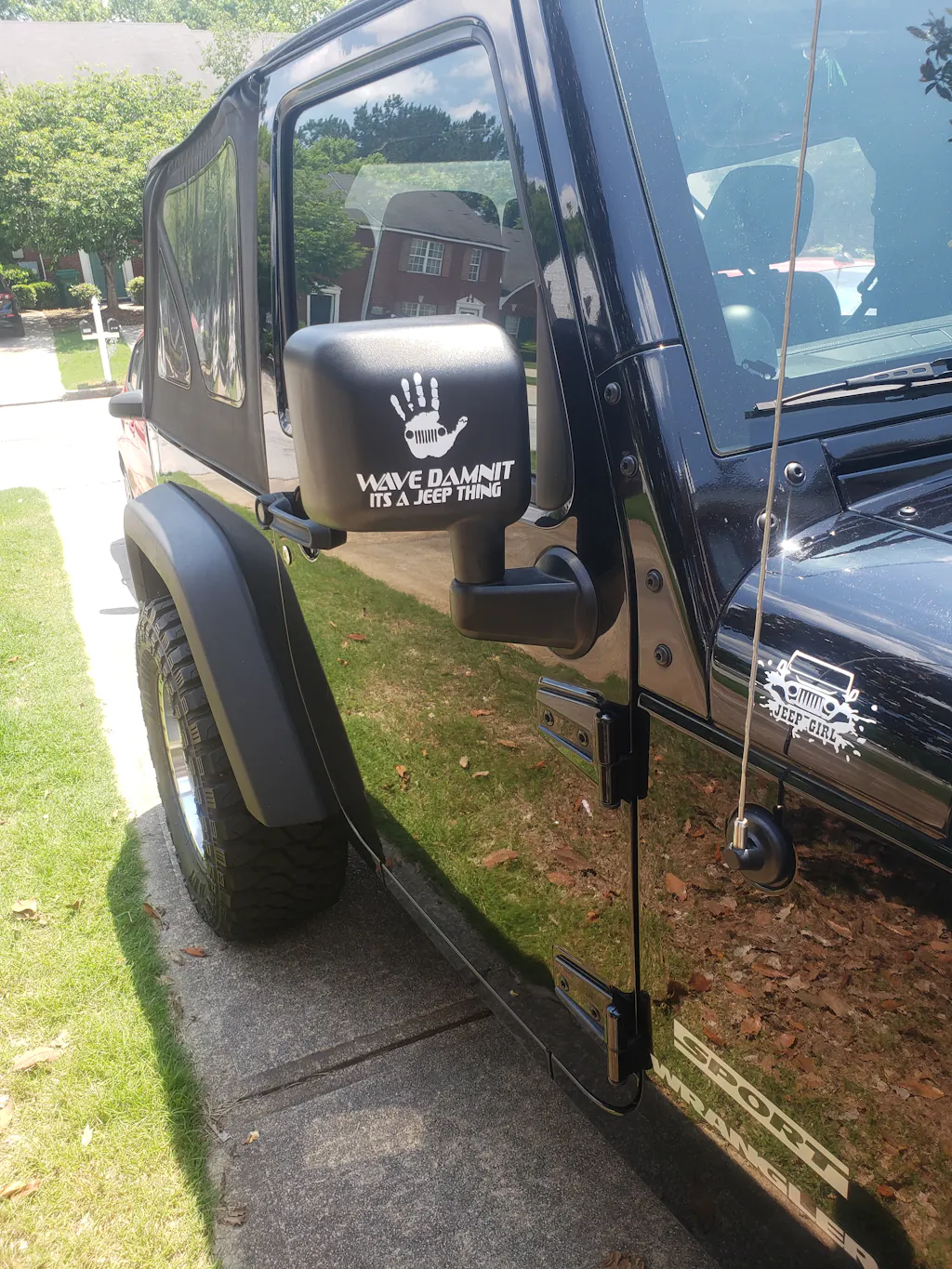 Wave Damnit Its A Jeep Thing Jeep – Jeep Wrangler Decals | Custom Made ...