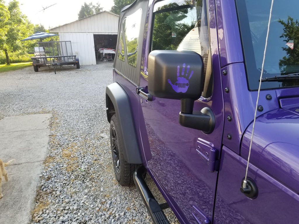 Jeep Wave Hand Jeep Jeep Decal Stickers | MADE IN USA