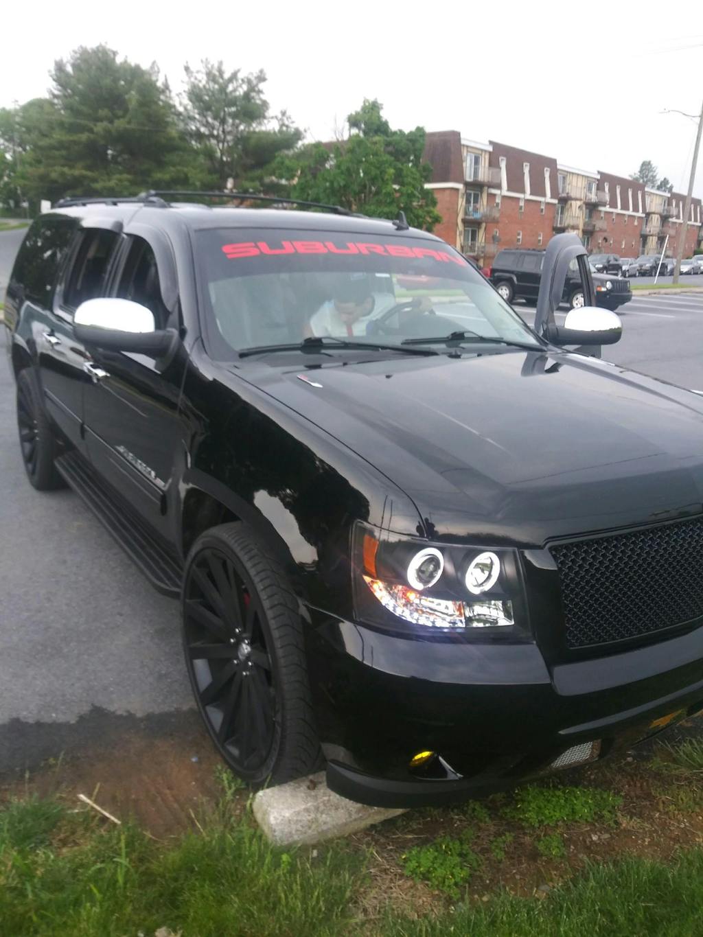 Chevy Suburban Windshield Banner Chevy Window Decal Sticker | Custom ...