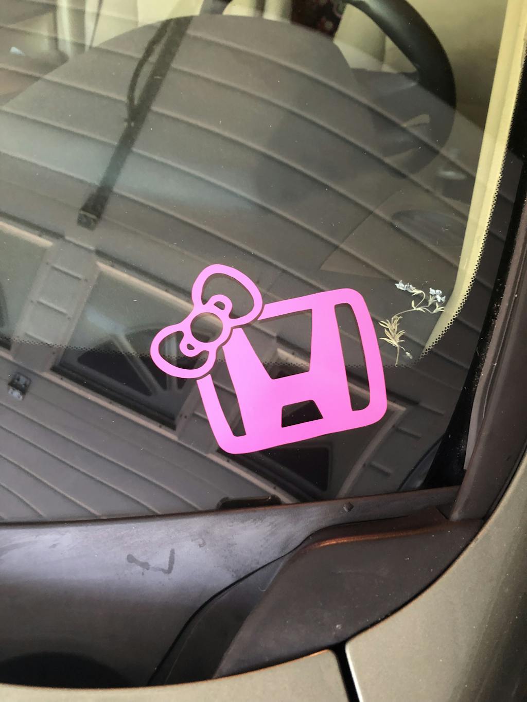 Honda Hello Kitty Bow Jdm Window Decal Sticker | Custom Made In the USA ...