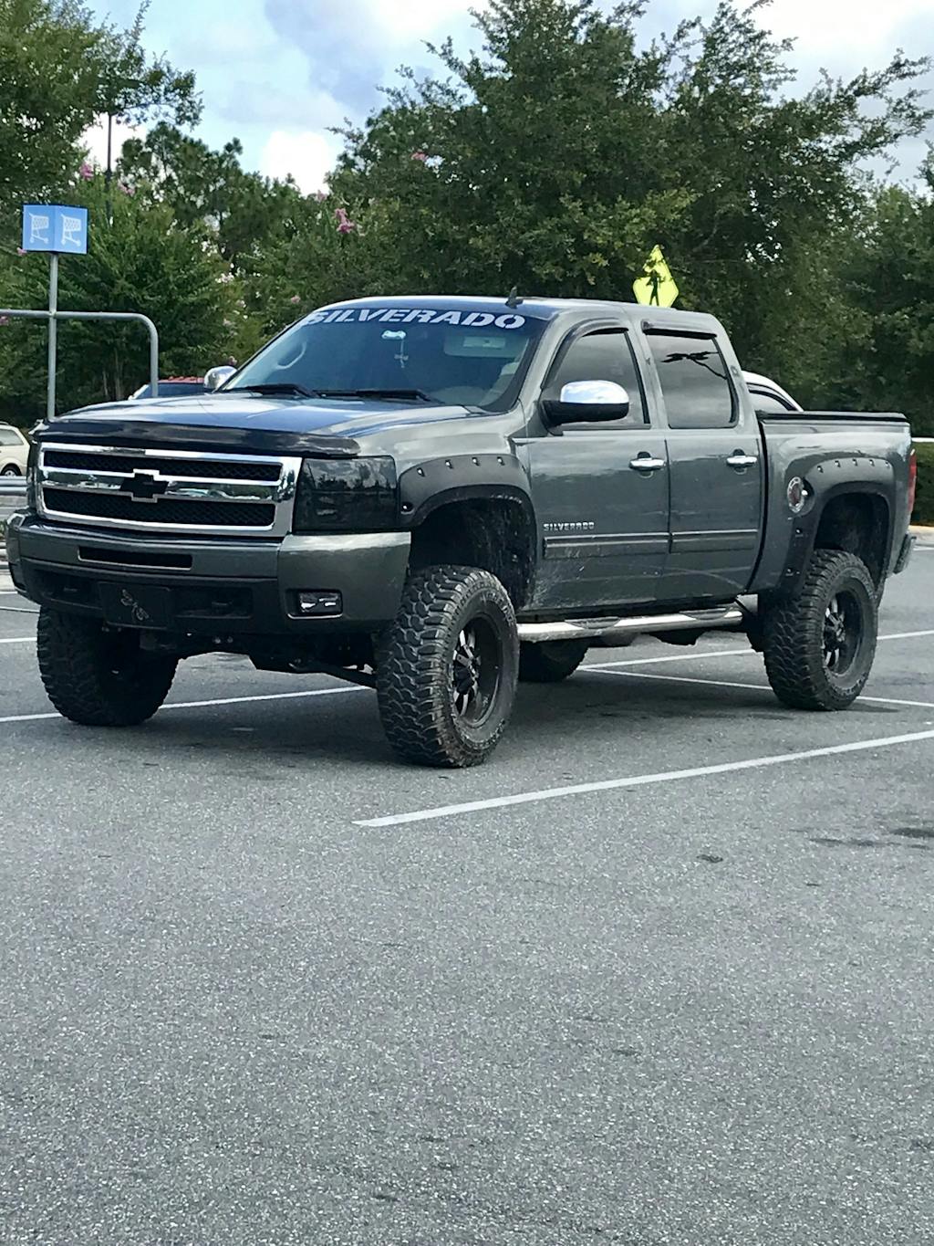 Chevy Silverado Windshield Banner Chevy Window Decal Sticker | Custom ...