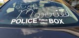 Police Public Call Box Window Decal Sticker | Custom Made In the USA ...