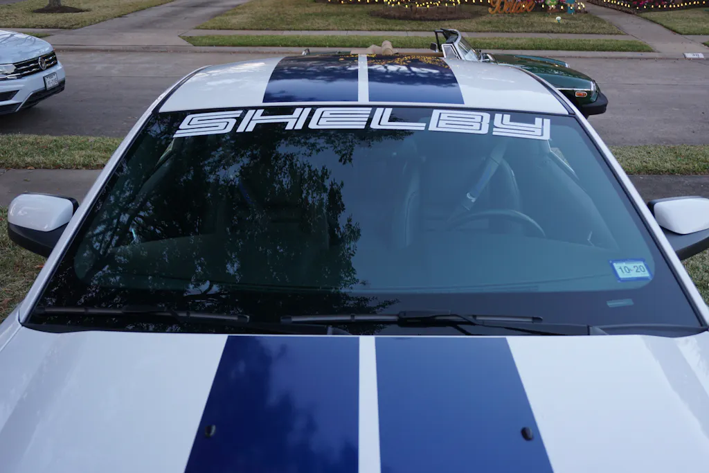 Ford Mustang Shelby Custom Windshield Banner Decal Sticker | Custom ...