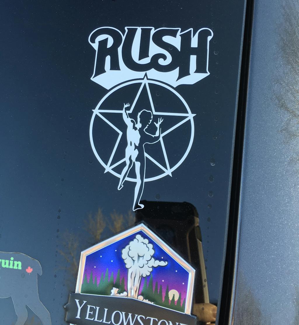 Rush A3 – Band Decal Stickers | Custom Made In the USA | Fast Shipping