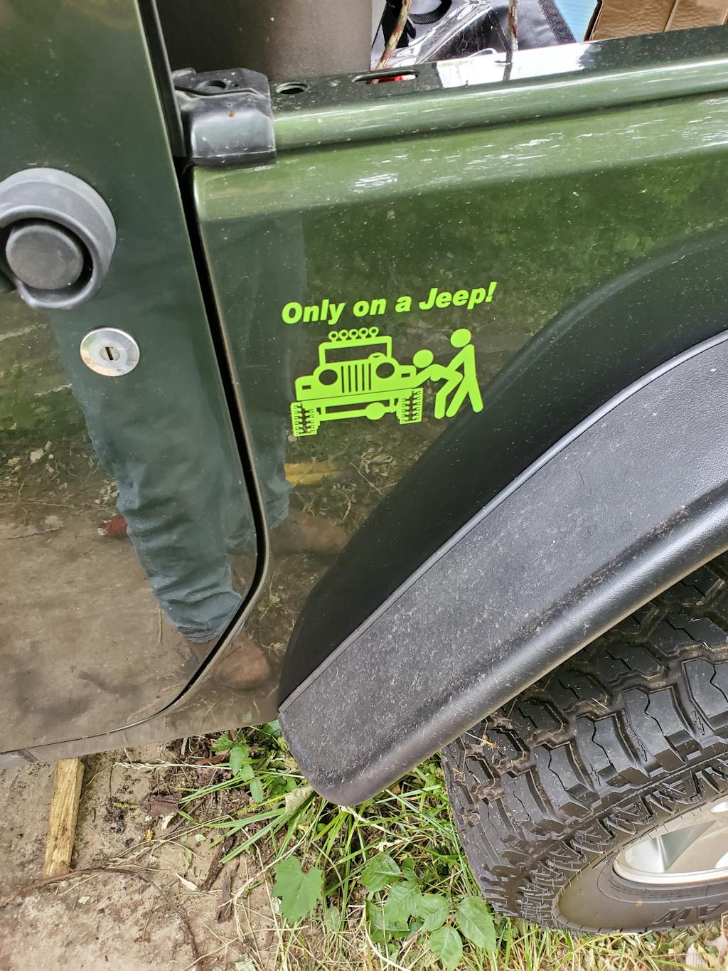 Only On A Jeep – Jeep Wrangler Decals | Custom Made In the USA | Fast ...