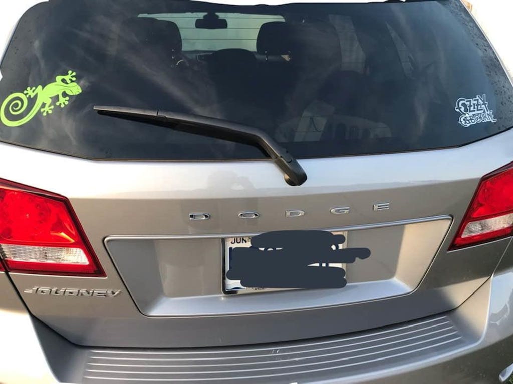 Lizard Window Decal Sticker | Custom Made In the USA | Fast Shipping