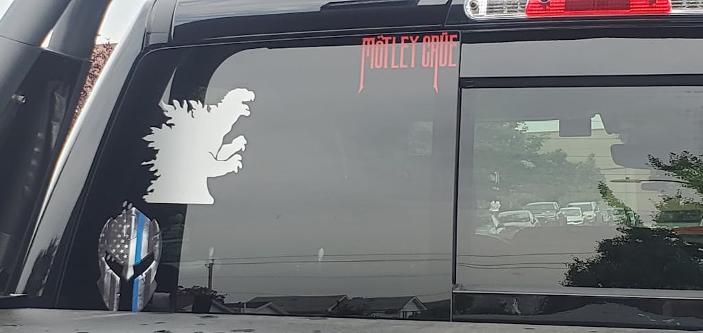 Godzilla Shadow Gojira Kaiju Ii Window Decal Sticker | Custom Made In ...