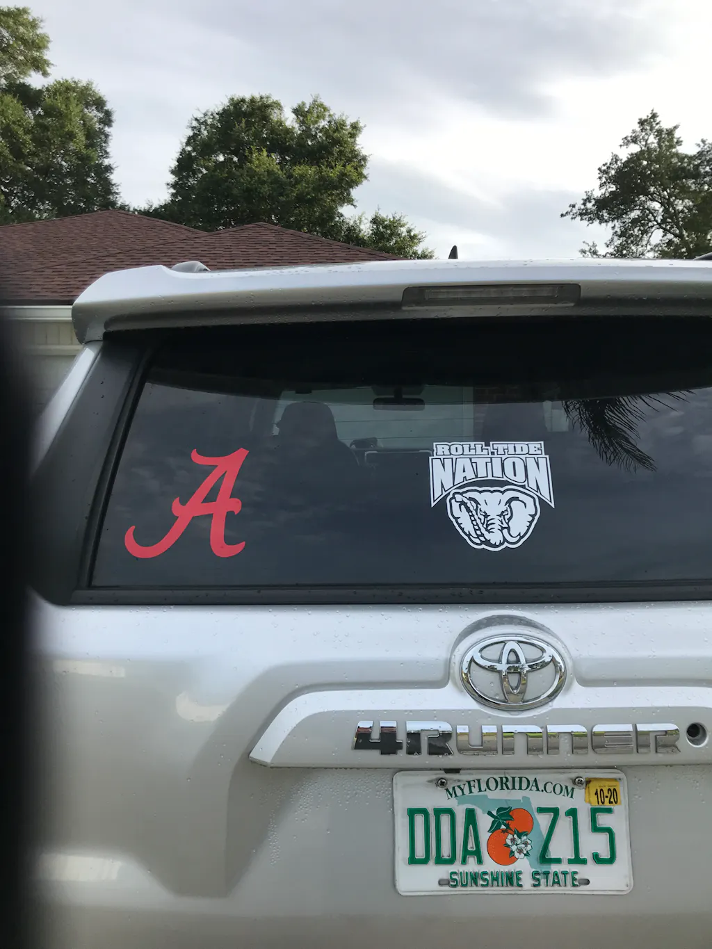 Alabama Crimson Tide A Window Decal Sticker | Custom Made In the USA ...