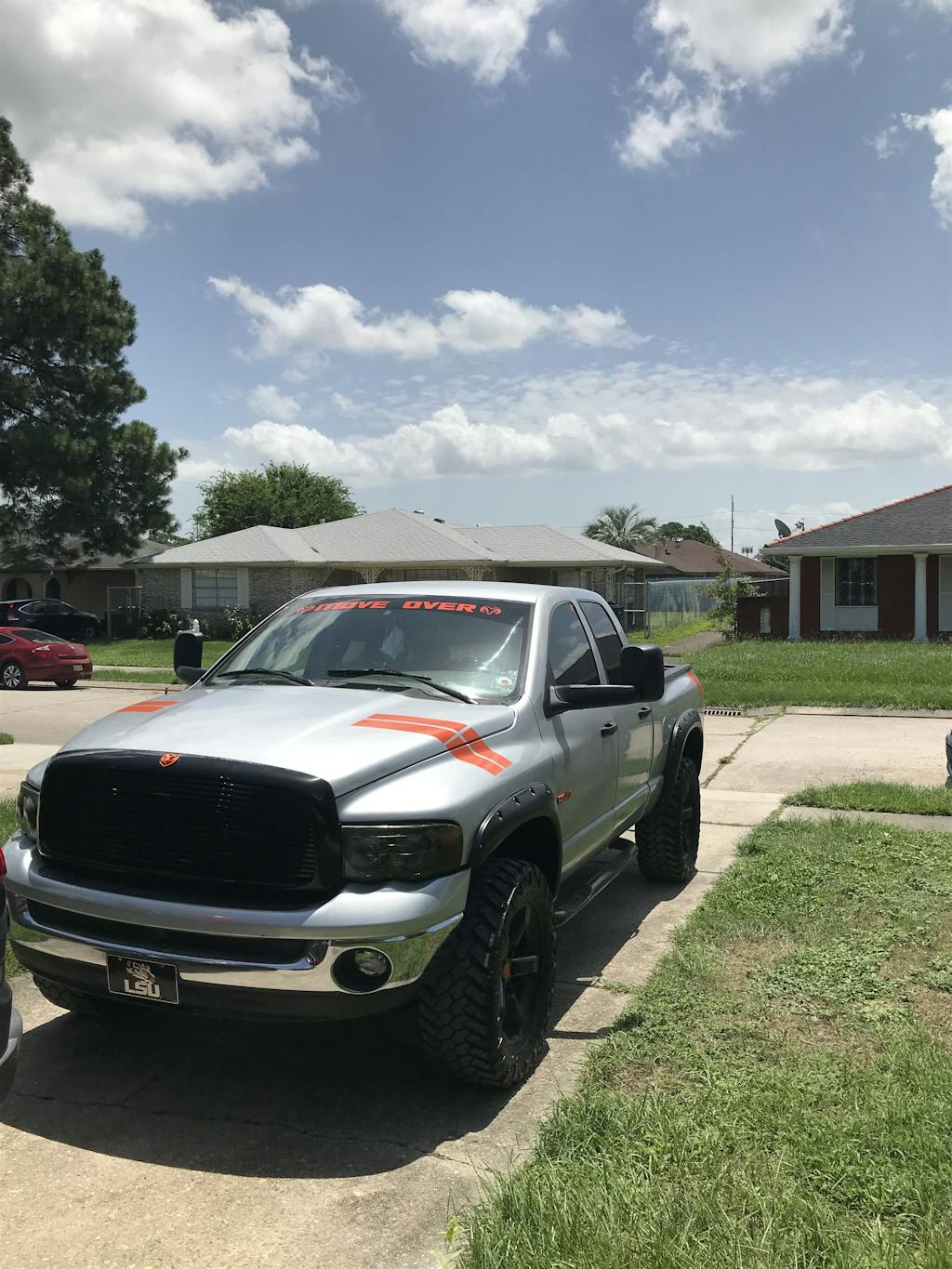 Dodge Ram Move Over Windshield Banner Decal Sticker | Custom Made In ...