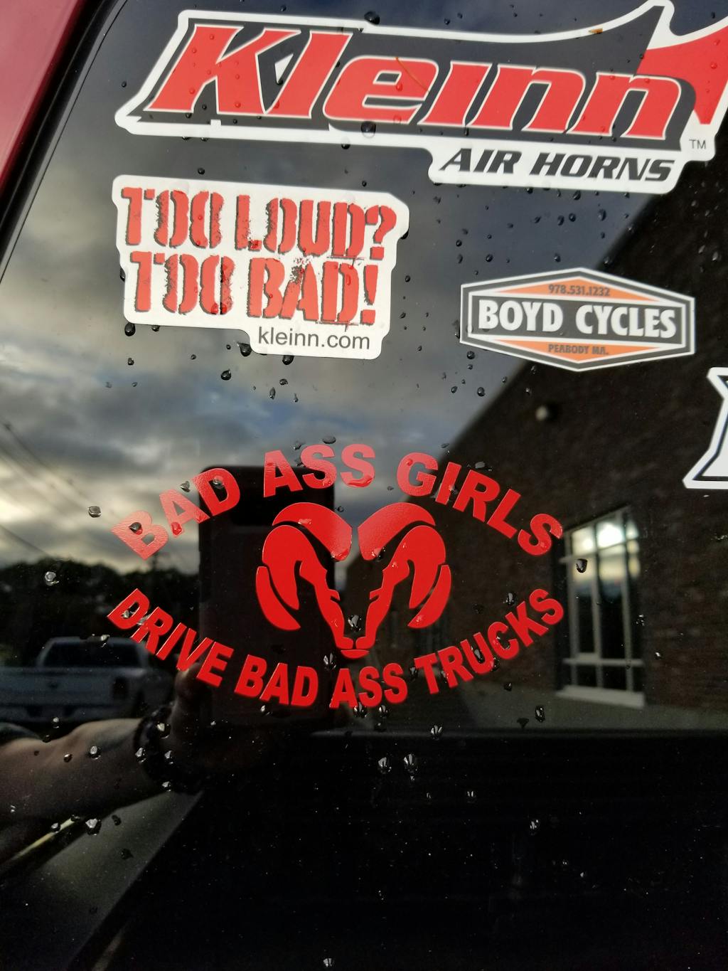Dodge Bad Ass Girls Truck Decal Sticker – Dodge Decal Sticker | Custom ...