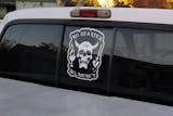 Blackbeard No Quarter Window Decal Sticker | Custom Made In the USA ...
