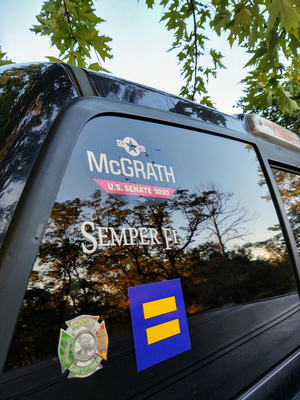 Semper Fi Window Decal Sticker | Custom Made In the USA | Fast Shipping