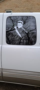 Michael Myers Horror A4 Window Decal Sticker | Custom Made In the USA ...